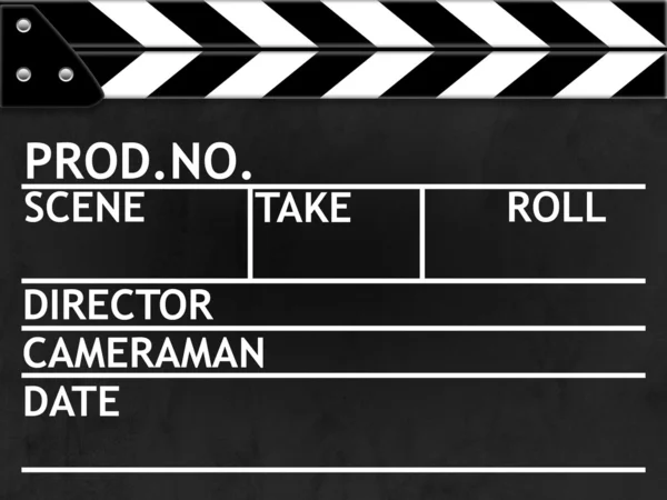 Clapper board or slate white board Stock Photo by ©Kittichai 20063813
