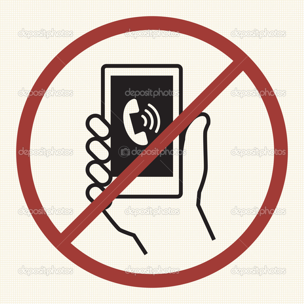 No phone Stock Vector Image by ©Kittichai #43490415