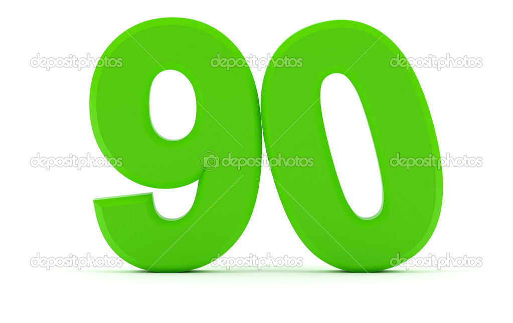 número 90 — Foto de stock © maziarAgha #30230337