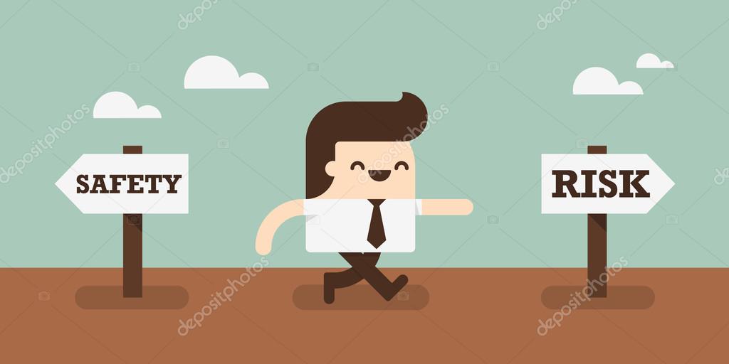 Take a risk — Stock Vector © samuraitop #43929583 Take a risk — Stock Vector © samuraitop #43929583