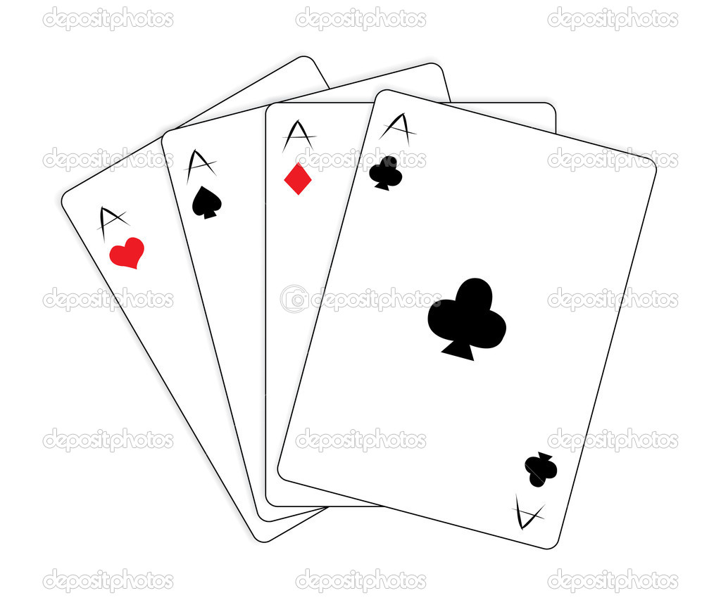 Playing cards over white background Stock Vector by ©Primo4ka 20090955
