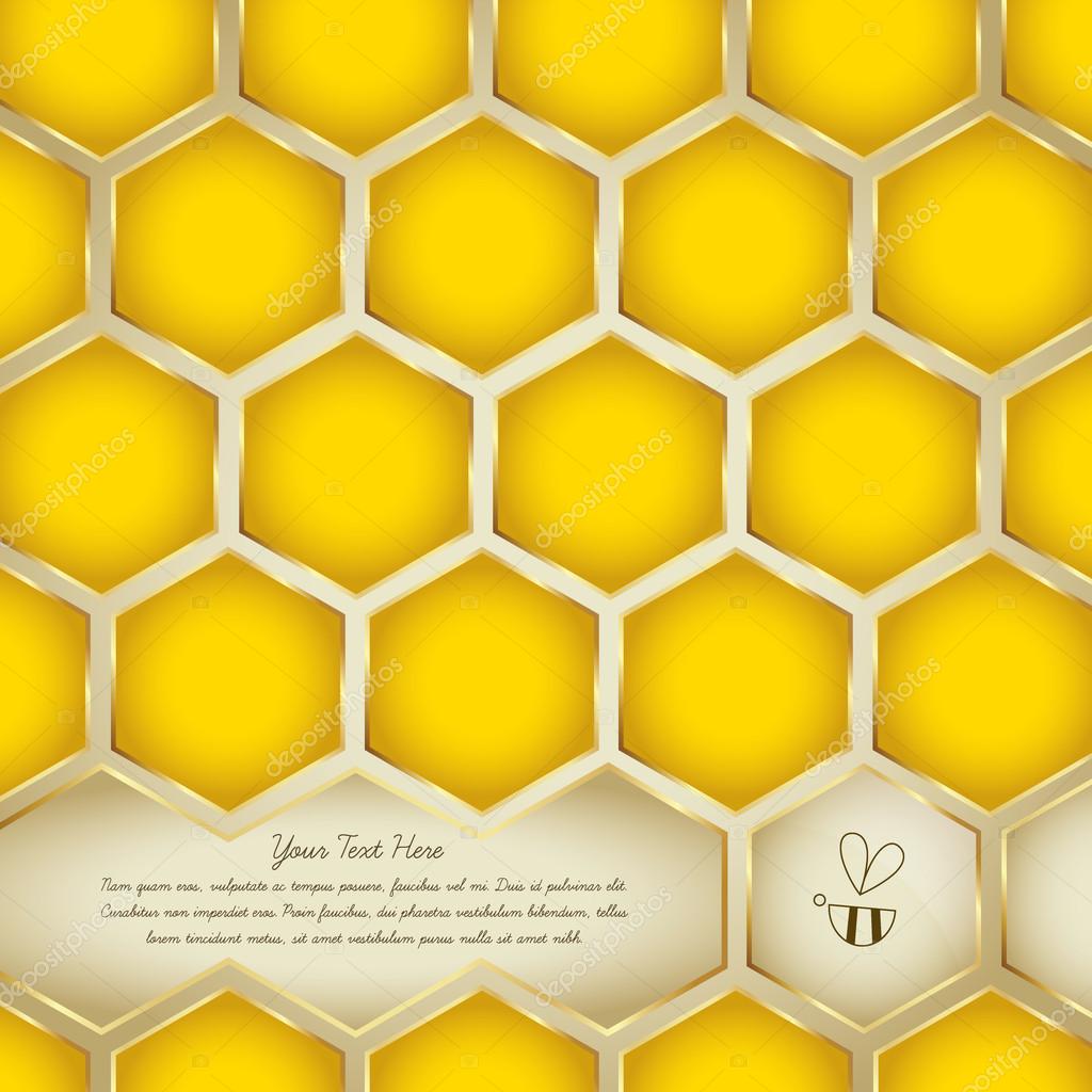 Honey Background Collection Stock Vector by ©rachelfee 19886463