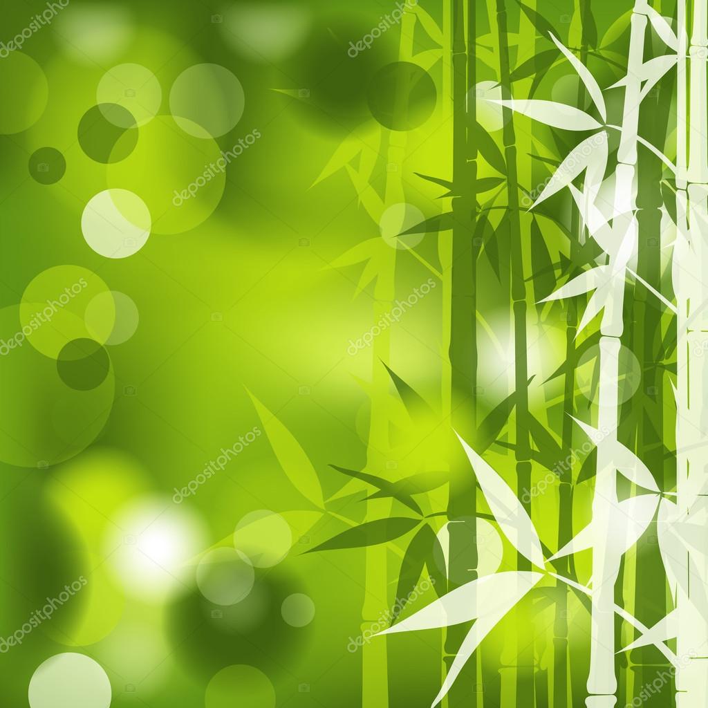 Bamboo abstract background, vector Stock Vector by ©Tolchik 22234877