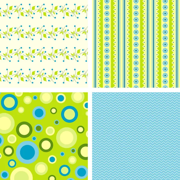 Scrapbook patterns for design, vector — Stock Vector © Tolchik #22281827