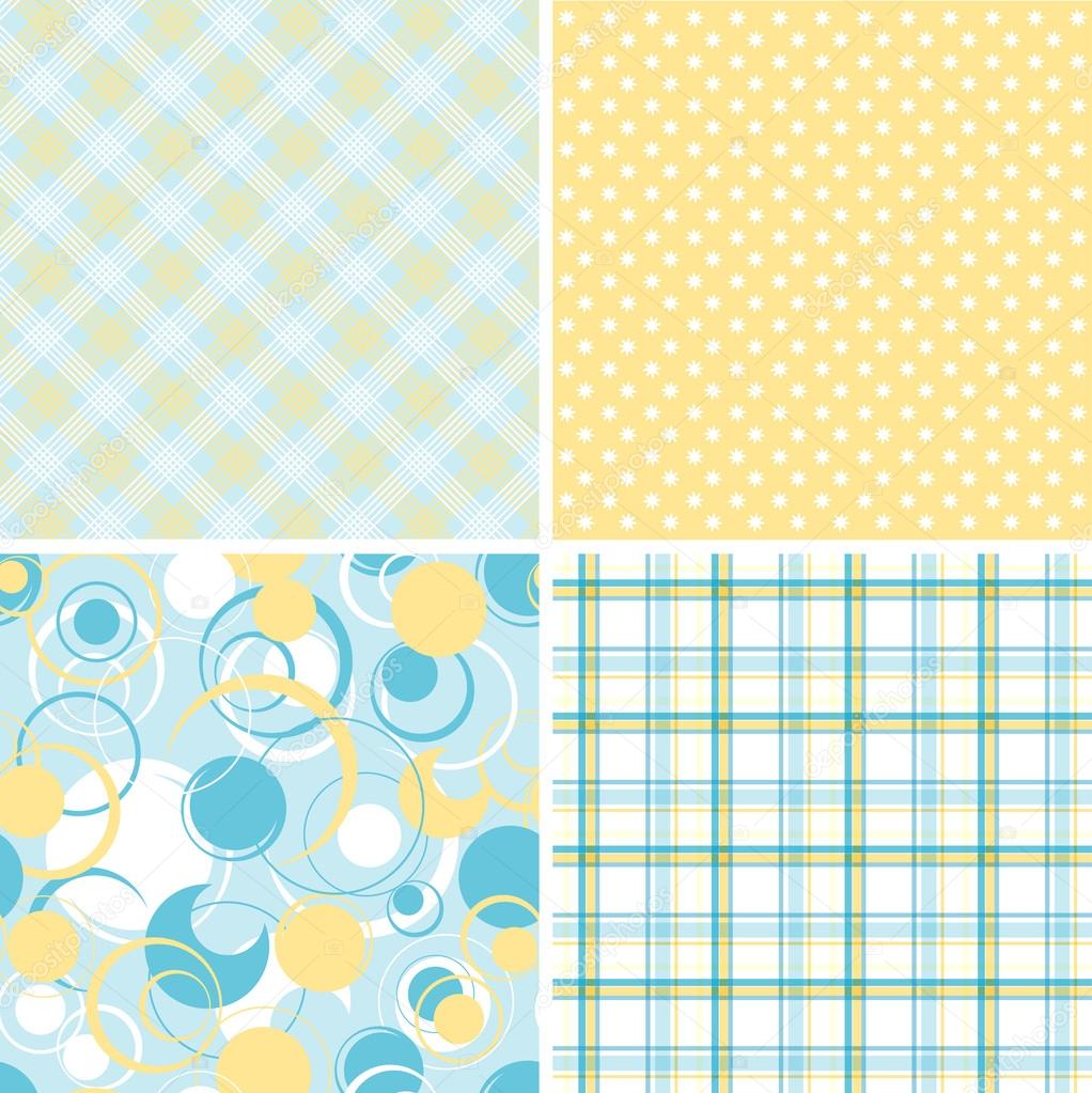 Scrapbook patterns for design, vector Stock Vector Image by ©Tolchik ...