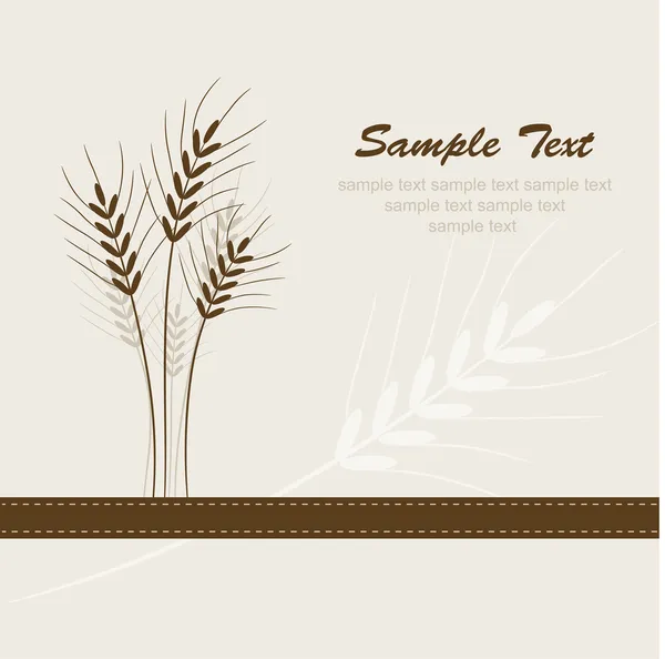 43,624 Wheat background Vector Images | Depositphotos