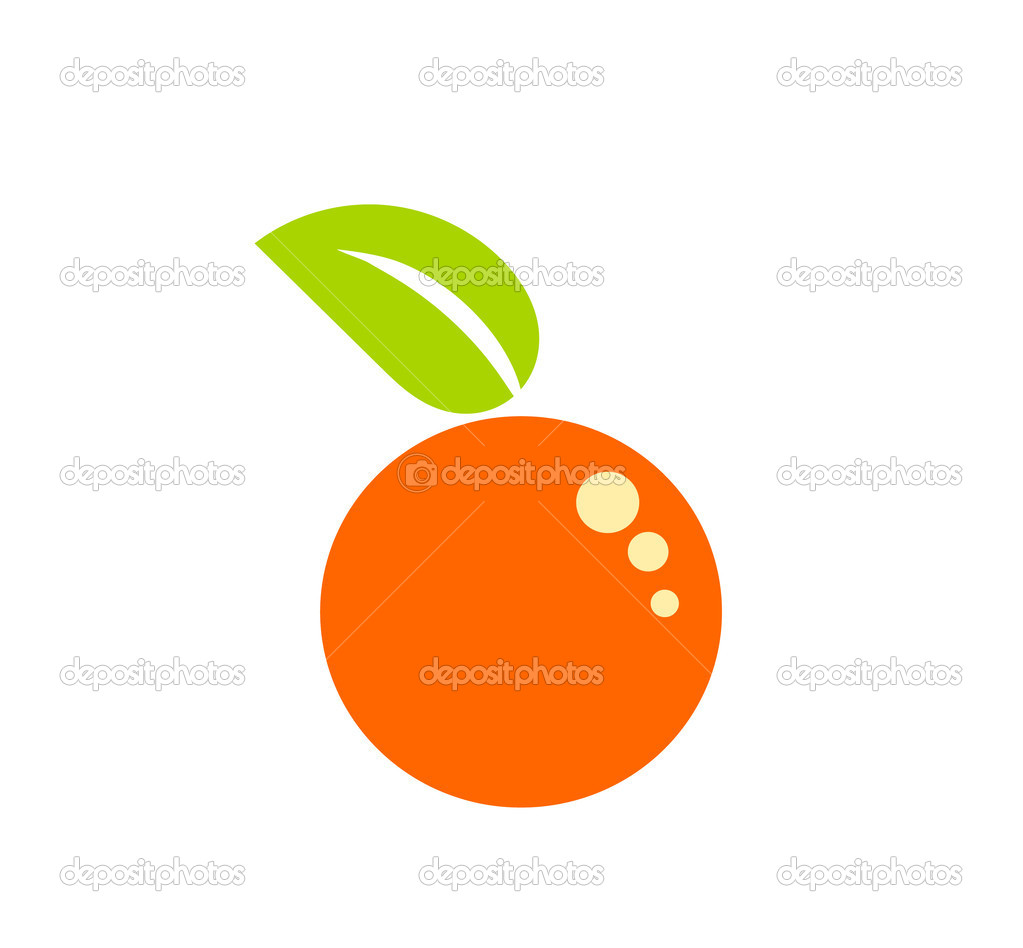 Orange vector Stock Vector Image by ©Studiobarcelona #22307501