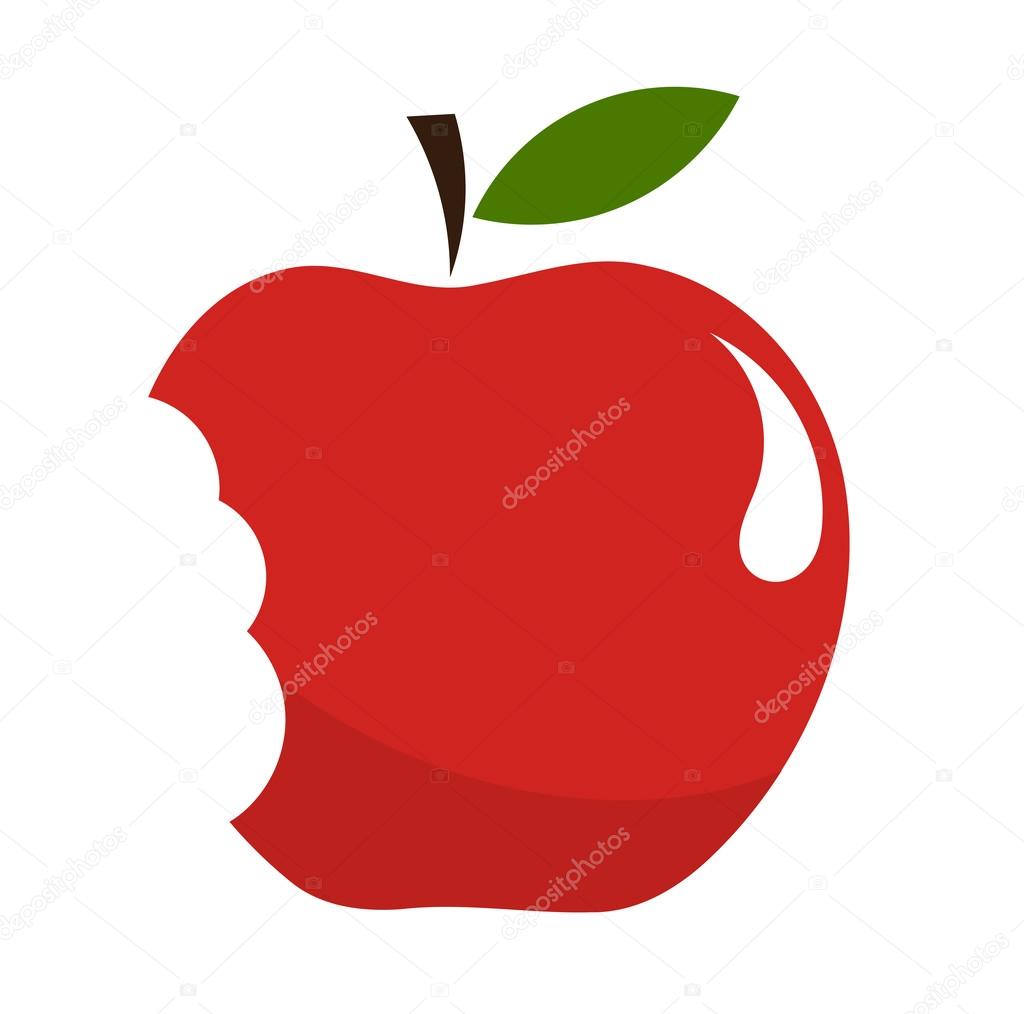 Manzana mordida Vector de stock por ©Studiobarcelona 27522389