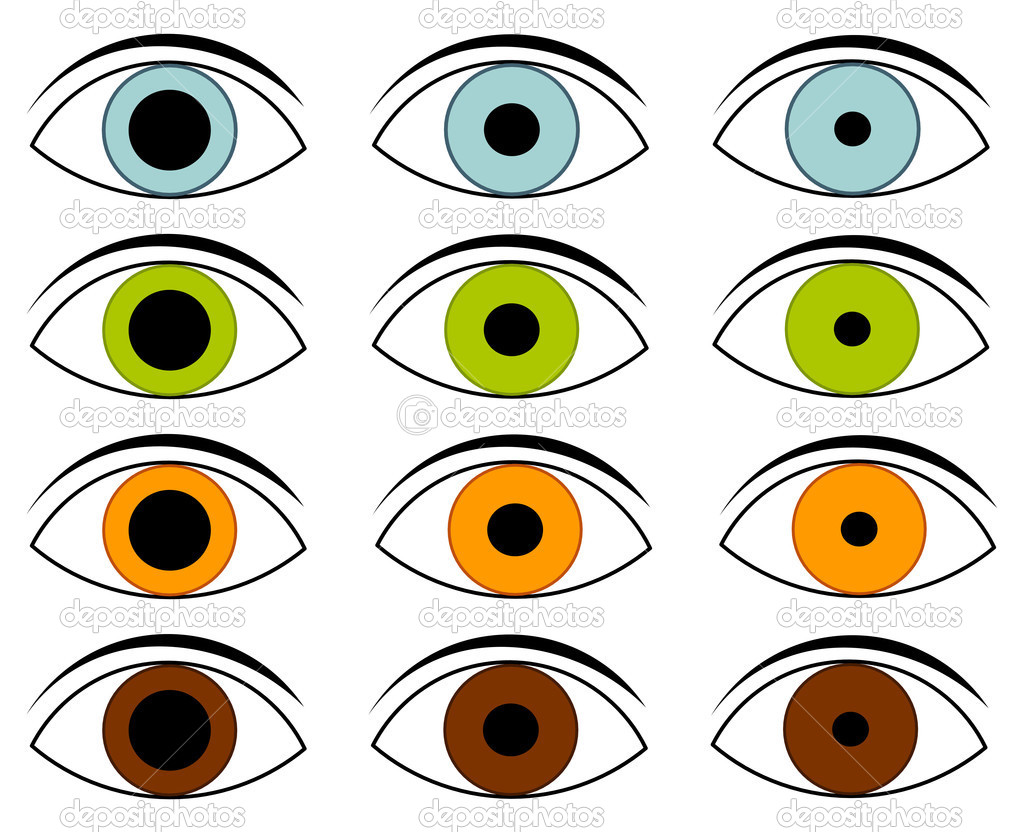 Hazel Eyes Clip Art