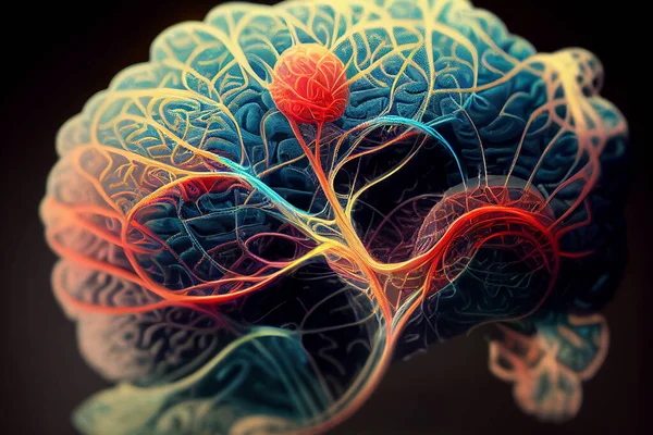 Abstract Brain Wallpaper