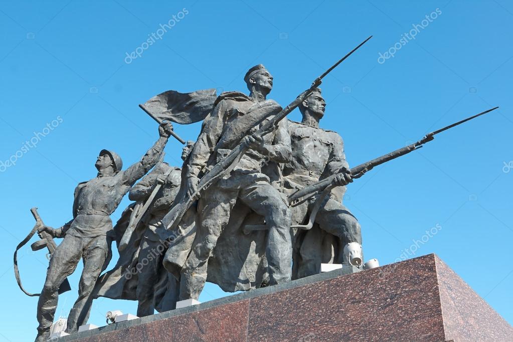 War monument — Stock Photo © samsonovs #25948209