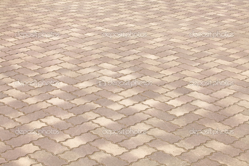 Street floor tiles Stock Photo by ©Torsakarin 40661629