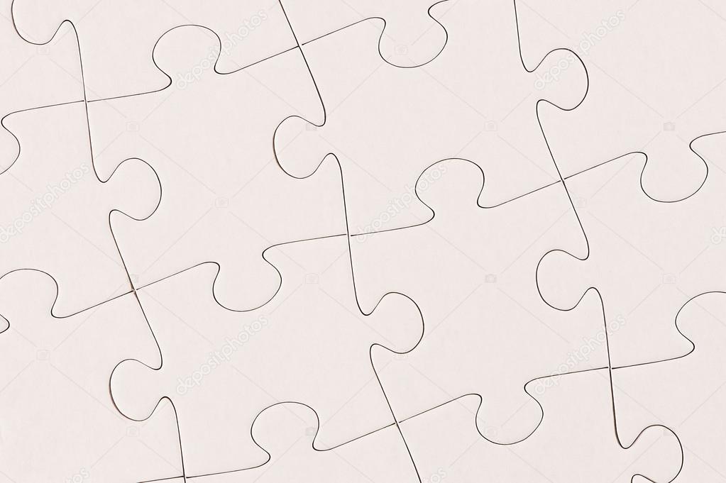 Plain White Jigsaw Puzzle Stock Photo by ©SLP_London 25562591