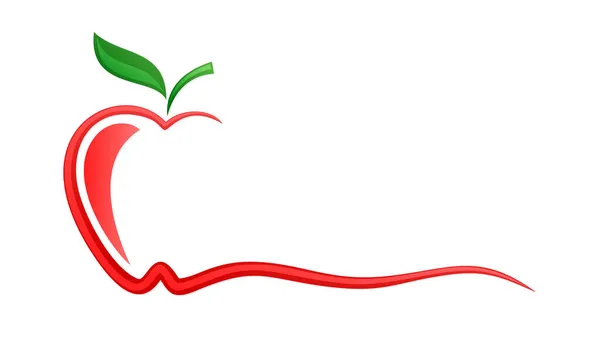 Symbol Ripe Stylized Apple Stock Vector by ©Designer_an 339498496