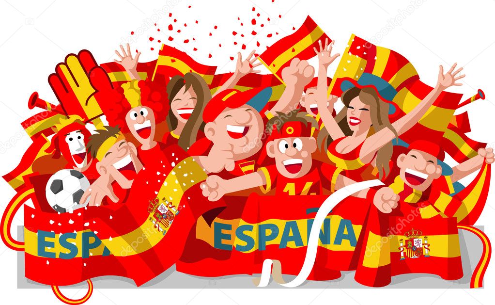 Spain Futbol Fans