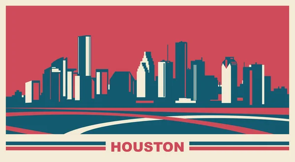 100,000 Houston skyline Vector Images | Depositphotos