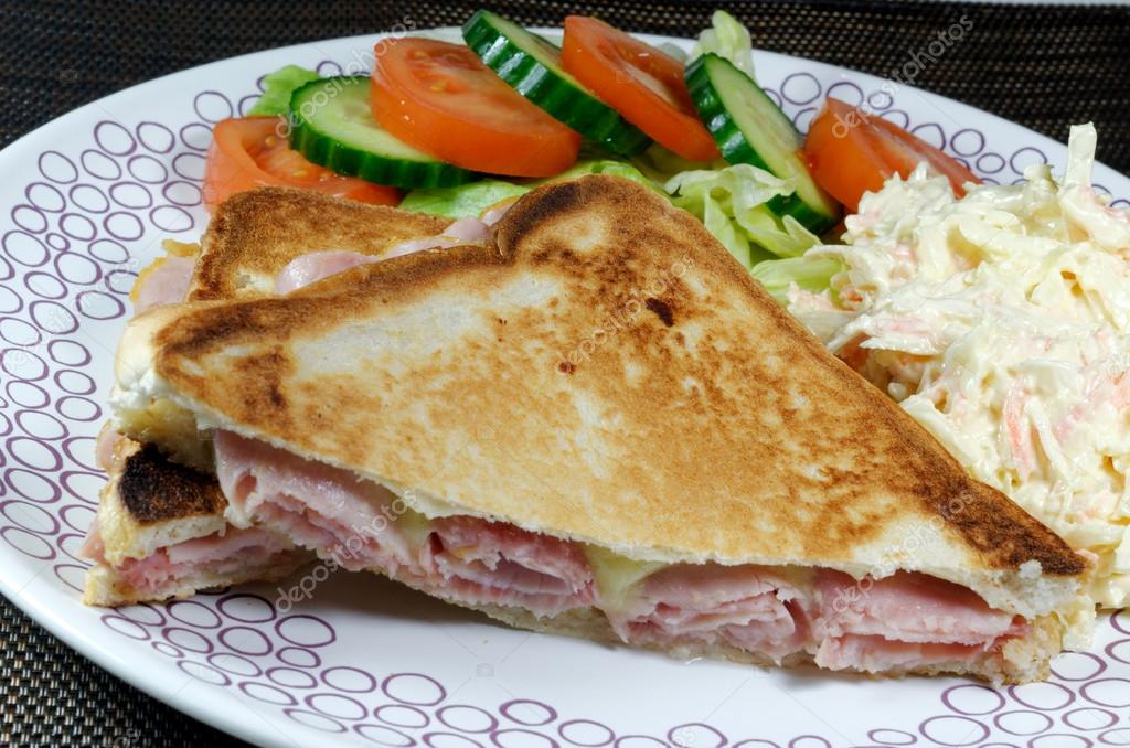 Toasted Cuban Sandwich — Stock Photo © Wingnut20012003 #20159381