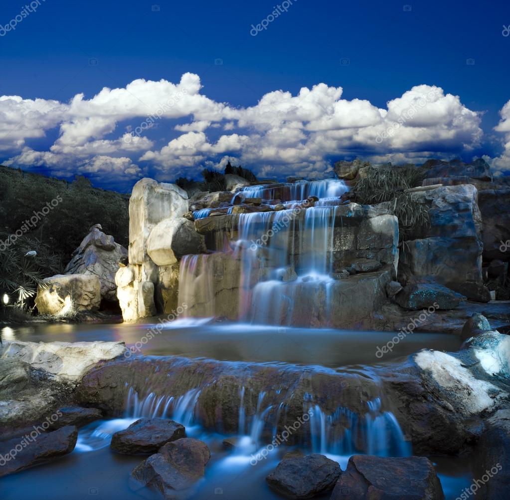Fantasy waterfall Stock Photo by ©nicunickie1 20799267