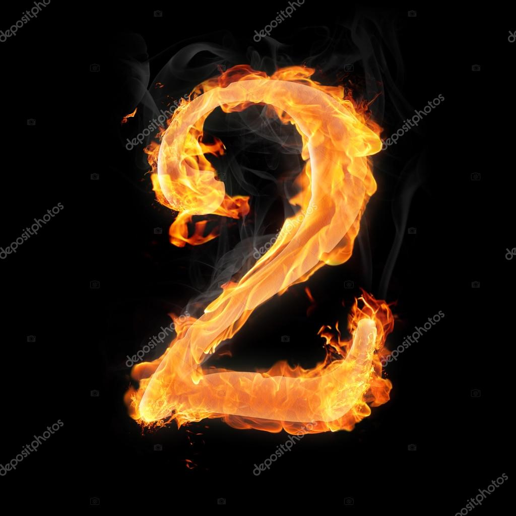Numbers and symbols on fire Stock Photo by ©Studioclover 23318950