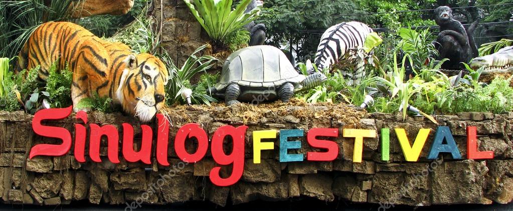 Cebu Sinulog Festival Float Philippines — Stock Photo © audioscience ...