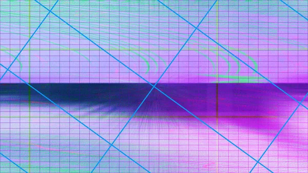An abstract glitch art grid background image. - Stock Image - Everypixel