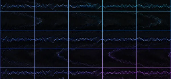 An abstract glitch art grid background image. - Stock Image - Everypixel