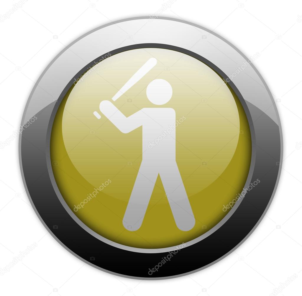 Icon, Button, Pictogram Baseball — Stock Photo © mindscanner #39034739