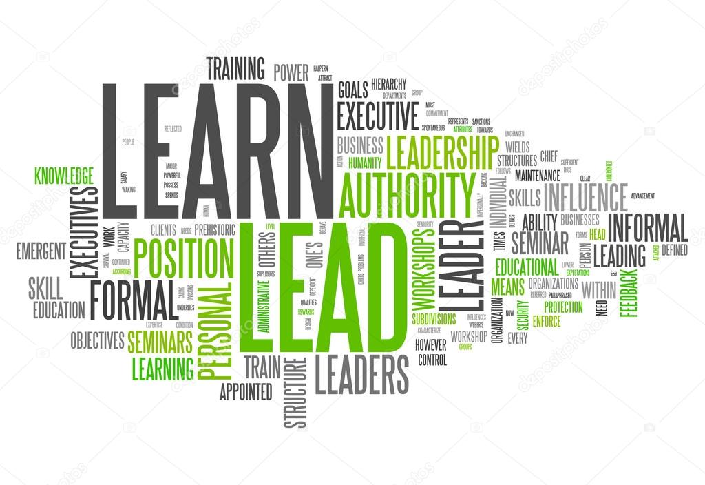 Word Cloud Learn and Lead — Stock Photo © mindscanner #40712767
