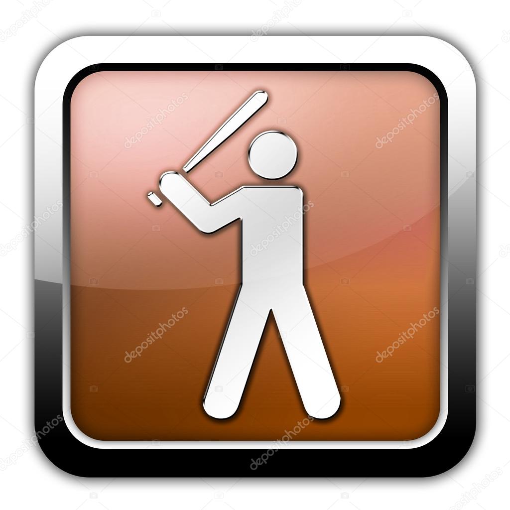 Icon, Button, Pictogram Baseball Stock Photo by ©mindscanner 41541151