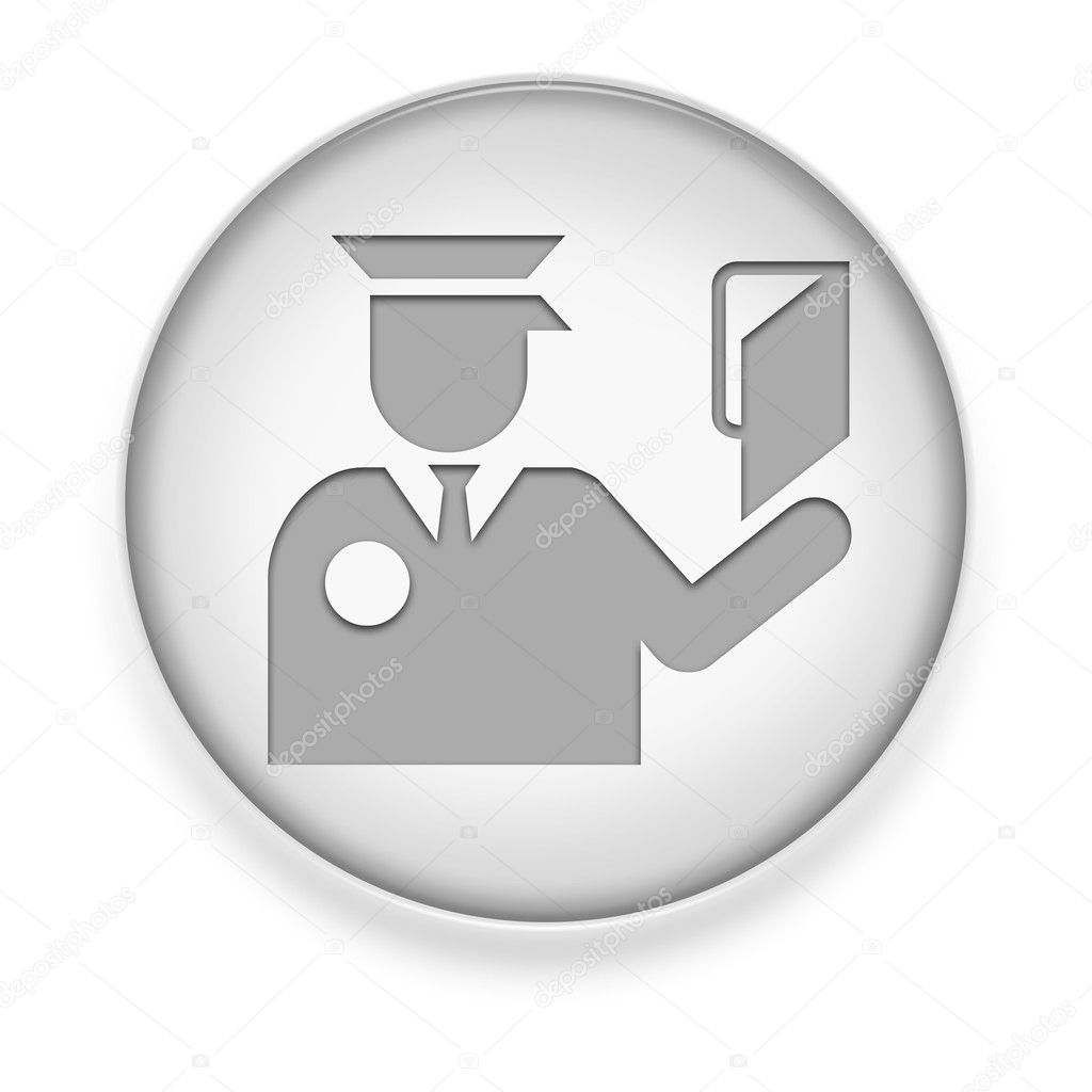Icon, Button, Pictogram Immigration — Stock Photo © mindscanner #42354887