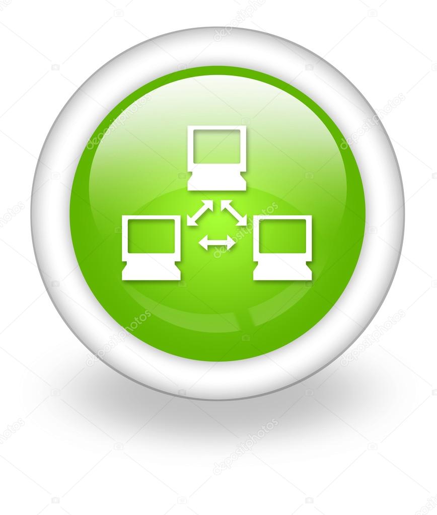 Icon, Button, Pictogram Network — Stock Photo © mindscanner #43161801