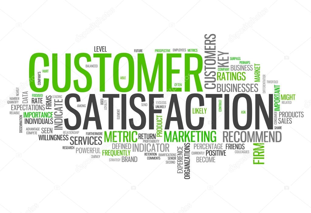 Word Cloud Customer Satisfaction — Stock Photo © mindscanner #45116659