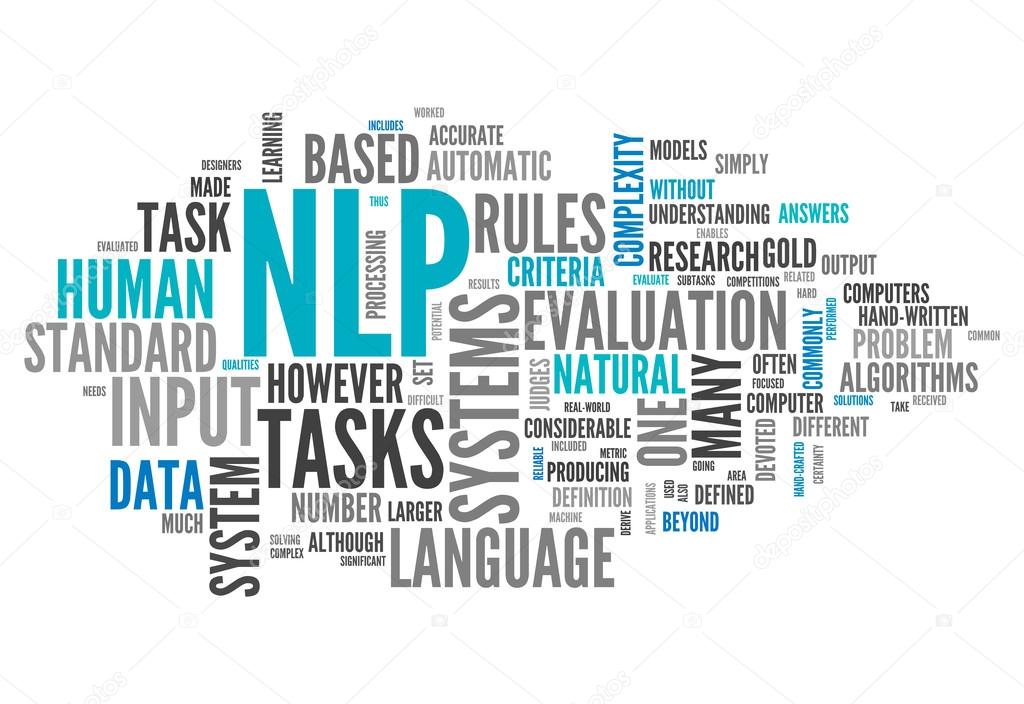 Word Cloud NLP — Stock Photo © mindscanner #45125041