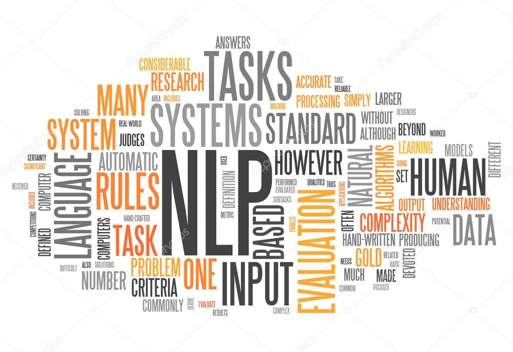 Word Cloud NLP — Stock Photo © mindscanner #45125053