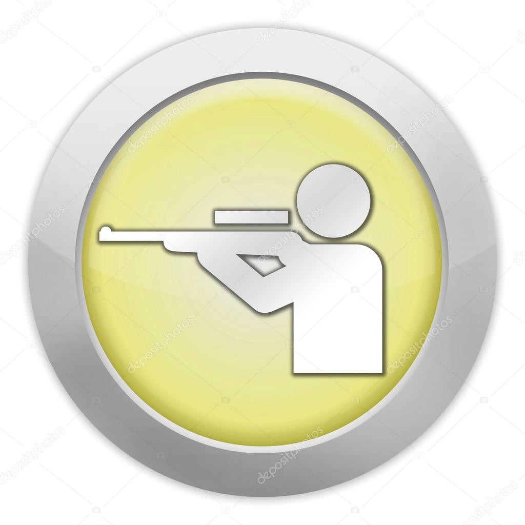 Icon, Button, Pictogram Hunting — Stock Photo © mindscanner #49438293