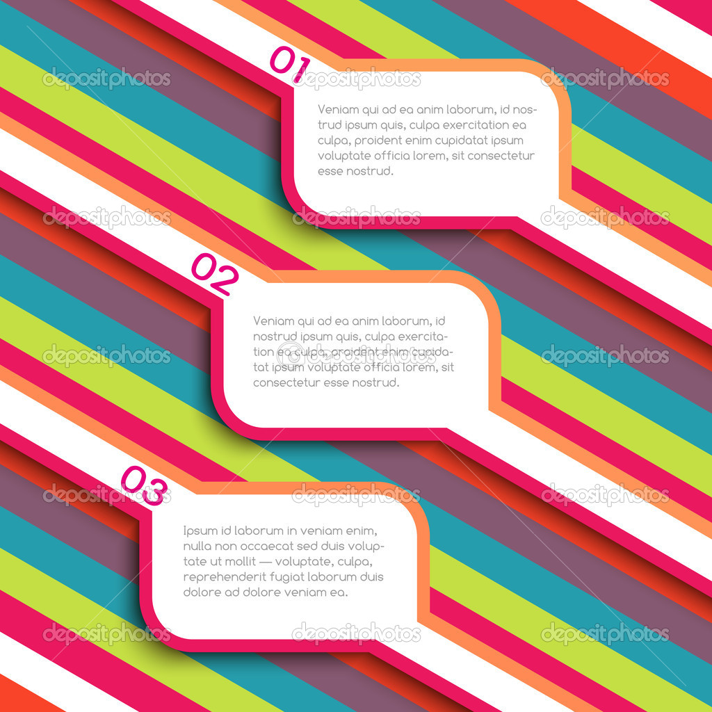 Banner on a linear background. Vector illustration Stock Vector Image ...