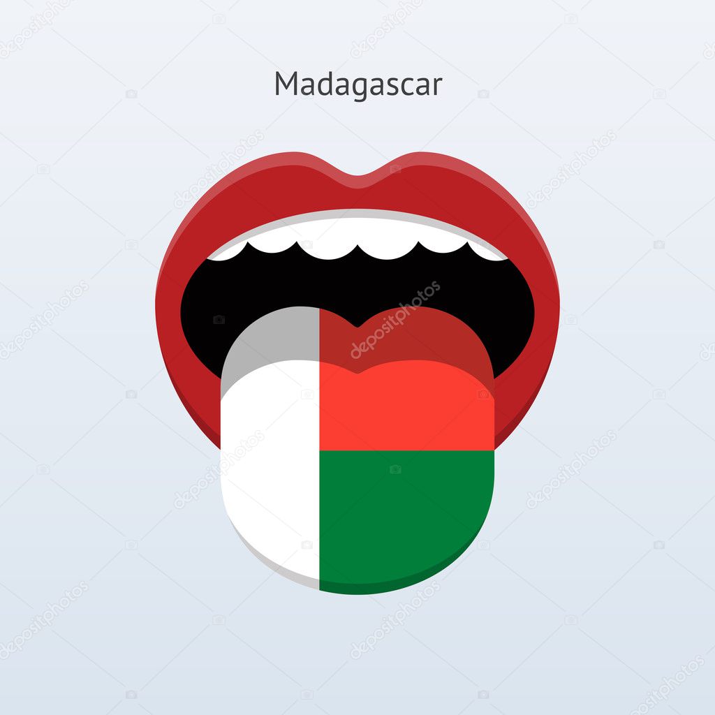 Idioma malgache. Lengua humana abstracta . Vector de stock #32200305 de ...
