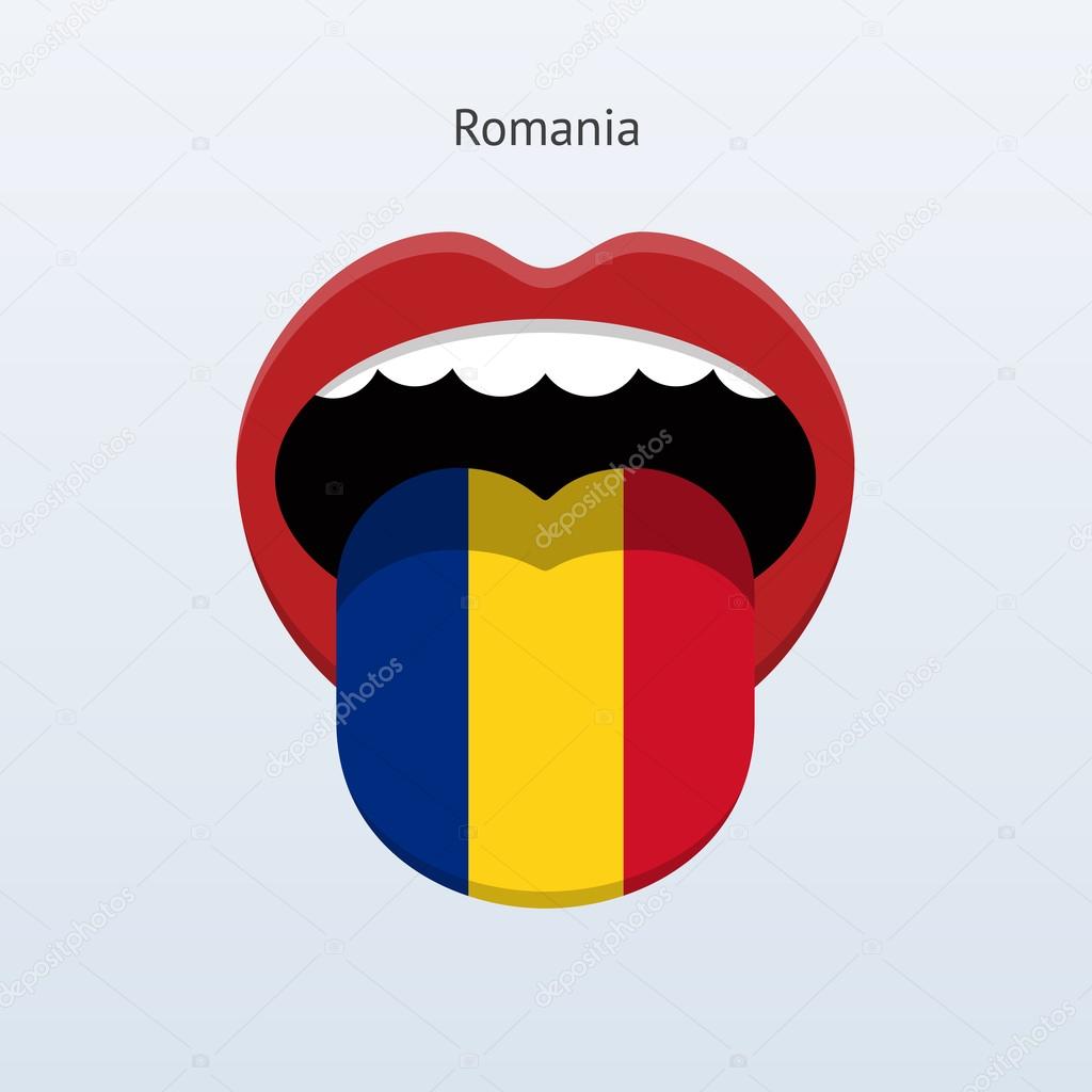 Idioma de Rumania. lengua humana abstracta — Vector de stock © tkacchuk ...