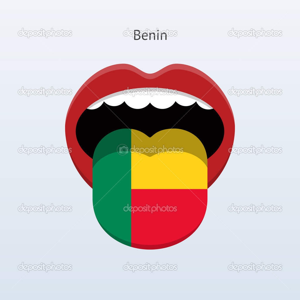 Benin language. Abstract human tongue. Stock Vector Image by ©tkacchuk ...