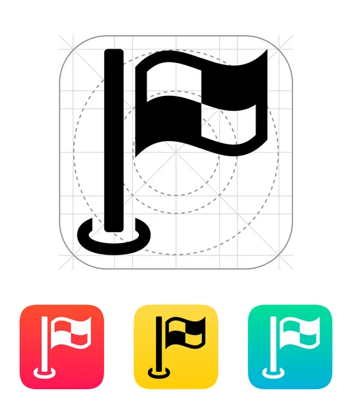 Finish flag icon Vector Art Stock Images | Depositphotos