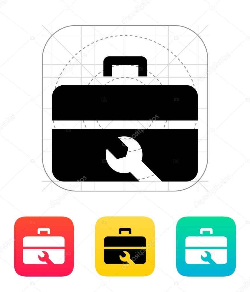 Repair Toolbox icon. — Stock Vector © tkacchuk #33436549 Repair Toolbox icon. — Stock Vector © tkacchuk #33436549