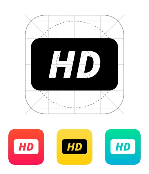 Ultra HD 4K 3d icon isolated on white background Stock Vector Image by ...