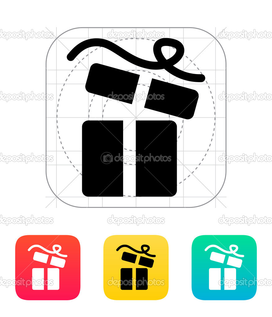 Open gift box icon. Stock Vector by ©tkacchuk 35107319