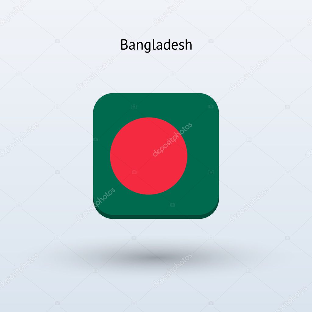 Bangladesh flag icon Stock Vector by ©tkacchuk 36302957