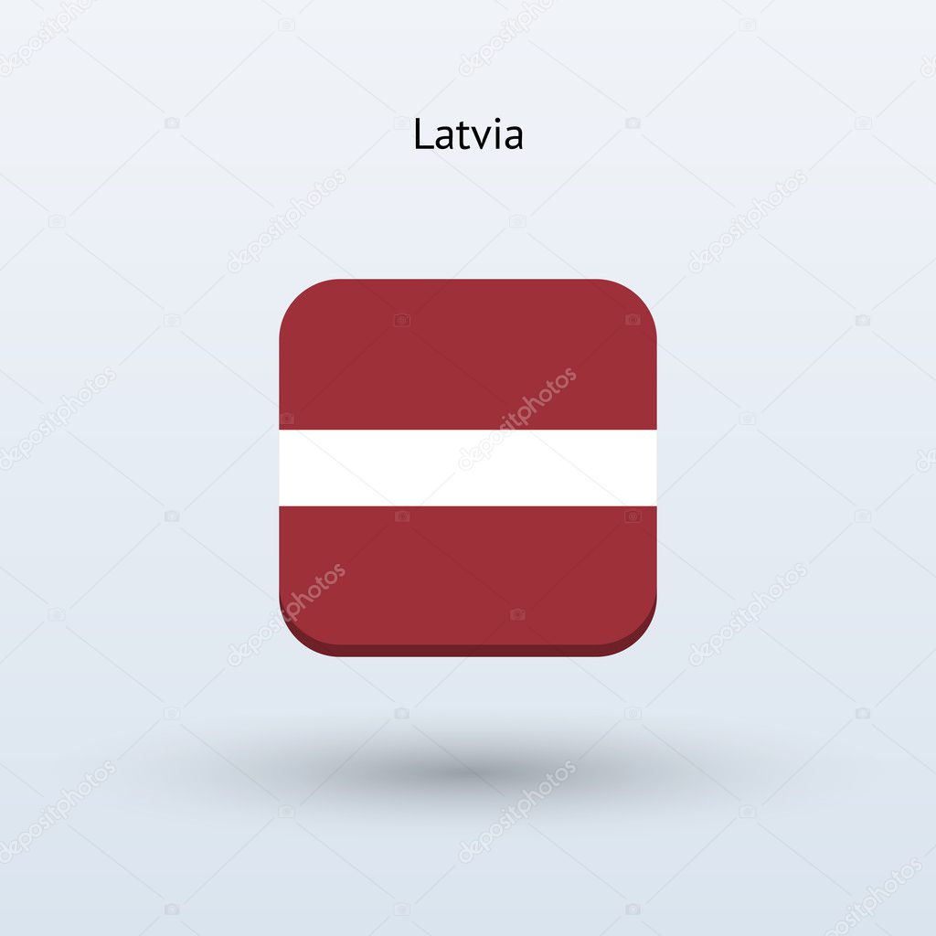 Latvia flag icon Stock Vector by ©tkacchuk 36305097