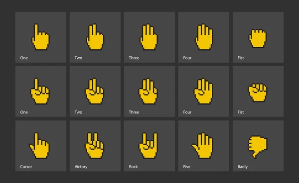 Piktogramy ruce Stock vektory, Royalty Free Piktogramy ruce Ilustrace ...