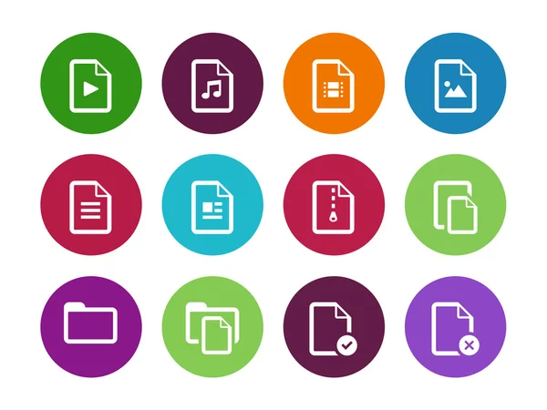 Blogger circle icons on white background Stock Vector by ©tkacchuk 45828705