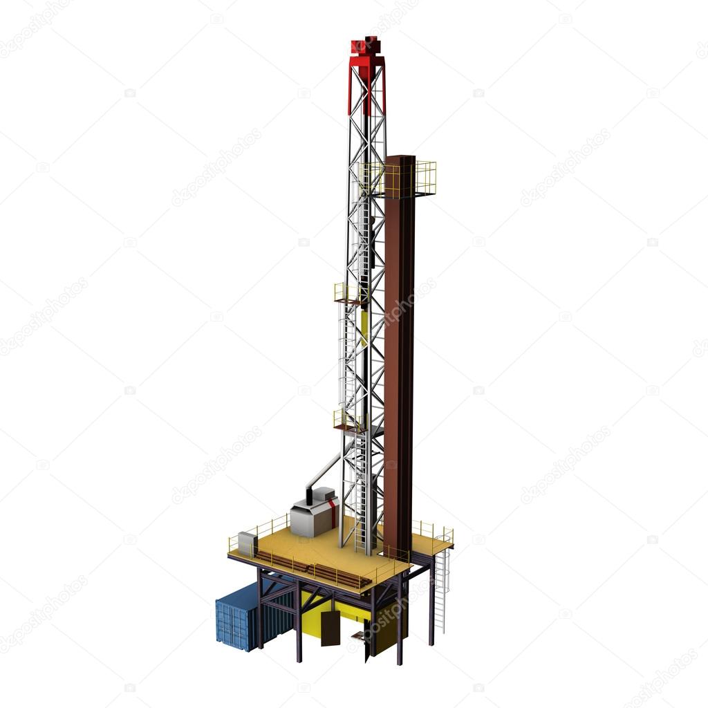 3D Oil Drill — Stock Photo © Feri123 #20994035