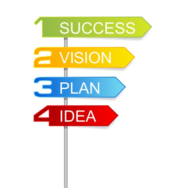 Success direction Stock Vector Image by ©bymandesigns #22151909