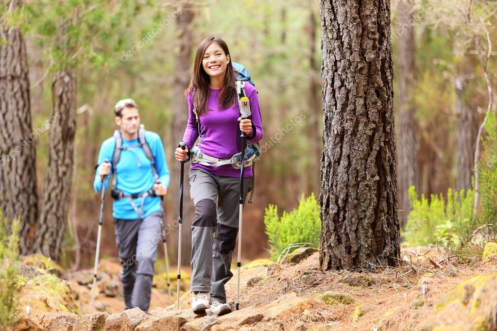 Forest Backpacking Women